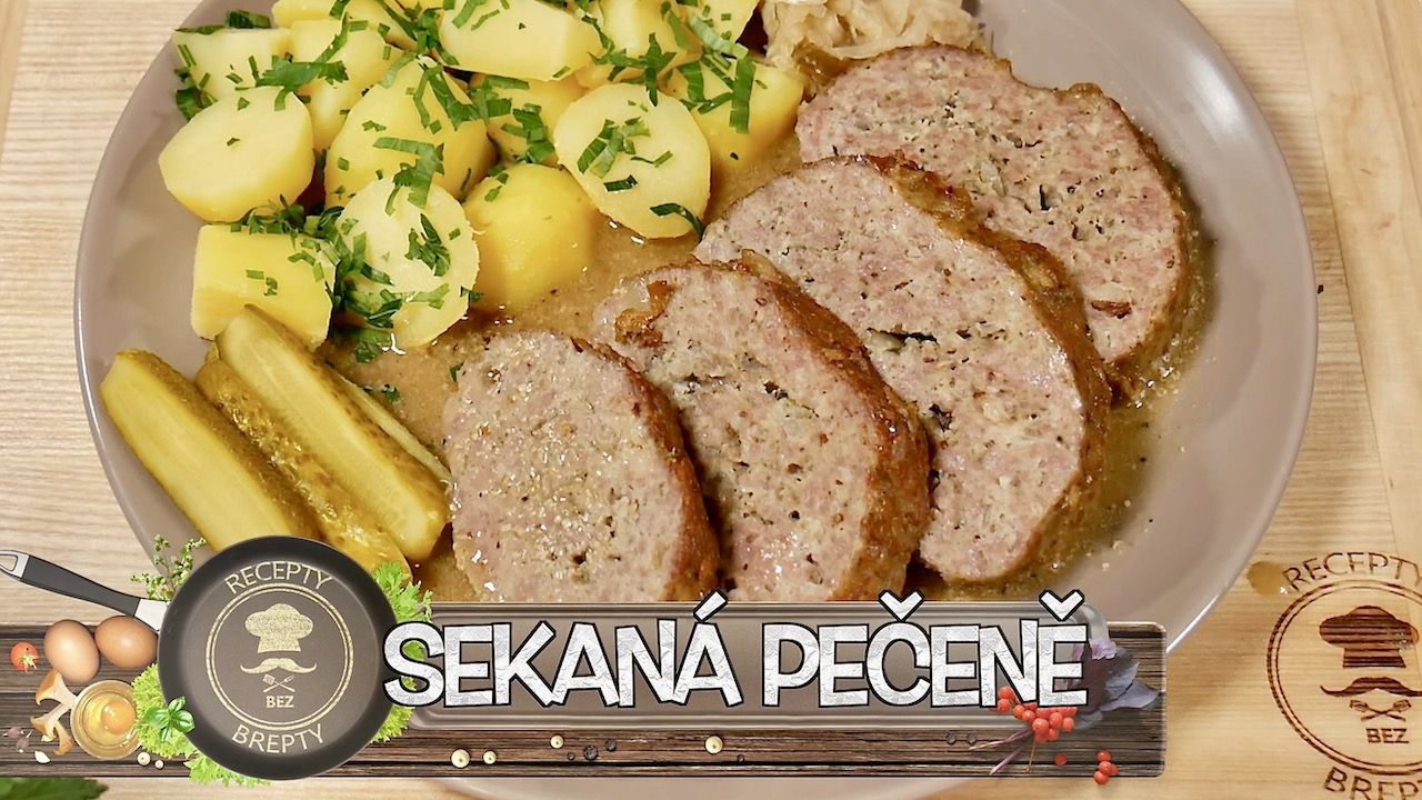 Sekaná pečeně s luxusní omáčkou | Recepty bez brepty | Stream